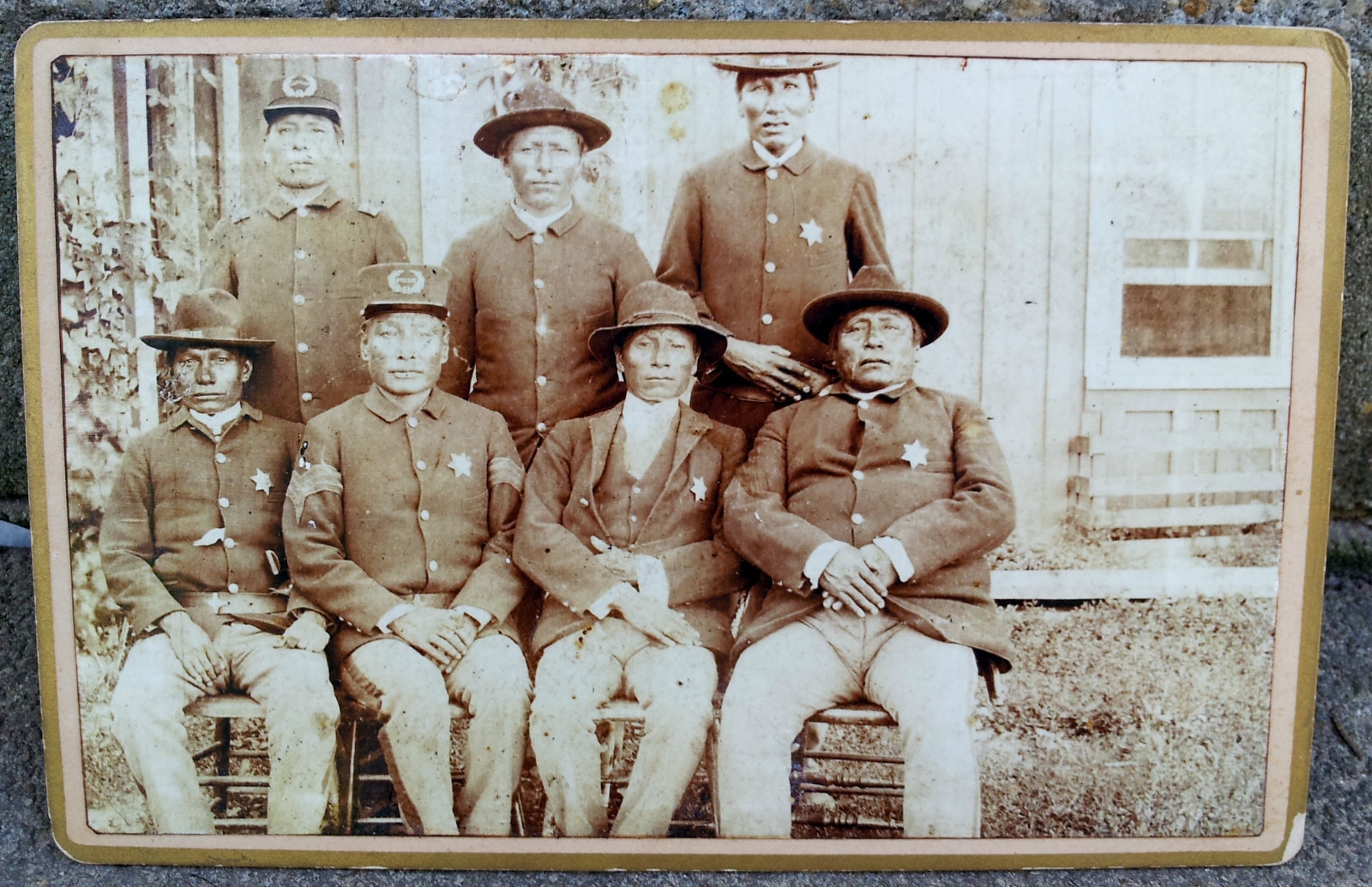 Native American Police Officer